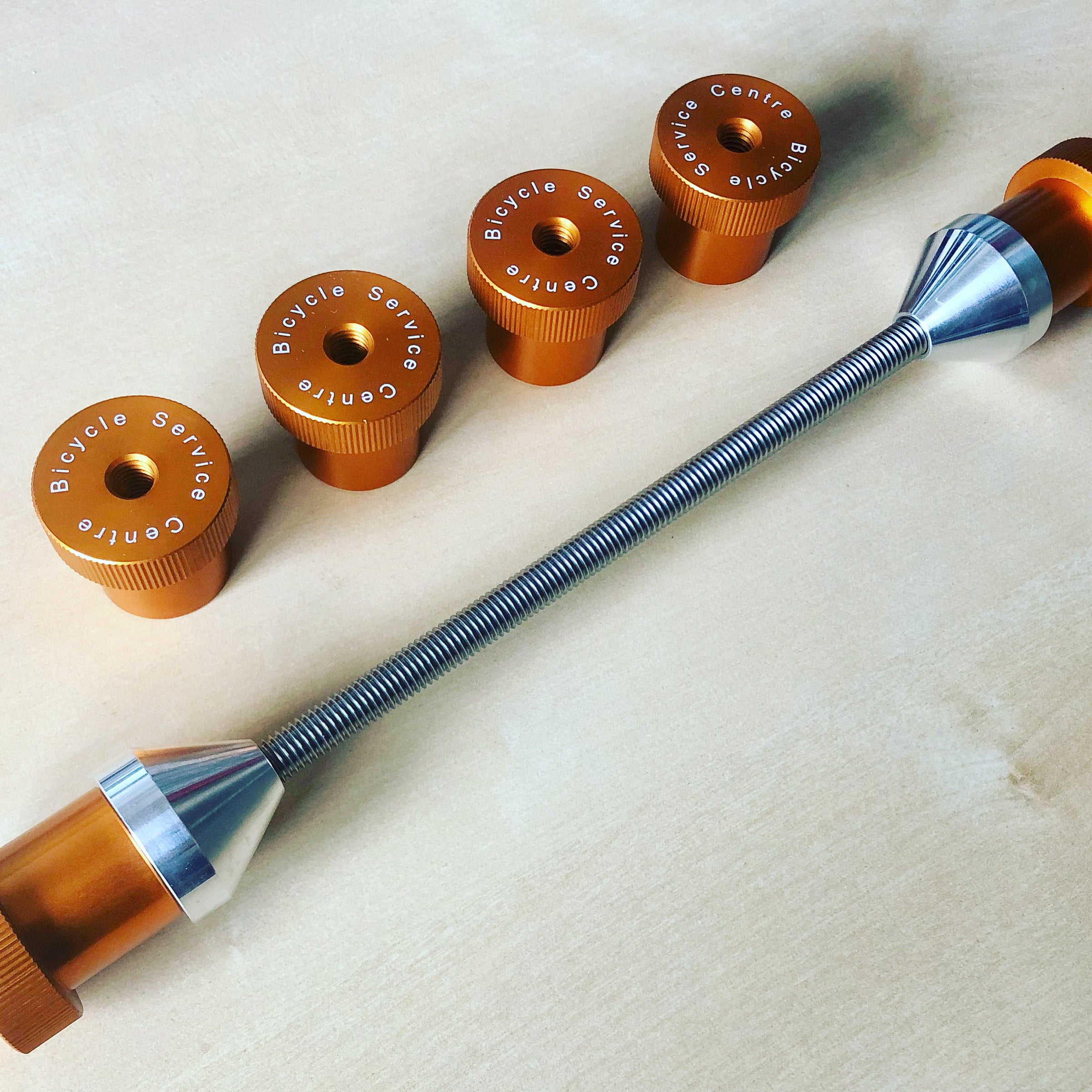 Wheel Hub Truing Stand Bicycle Thru Axle Adapter TS-TA | Bicycle ...